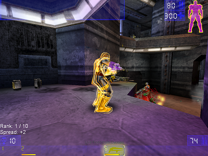 Unreal Archive / Unreal Tournament (UT99) / Maps / DeathMatch / Phobos Moon...ish